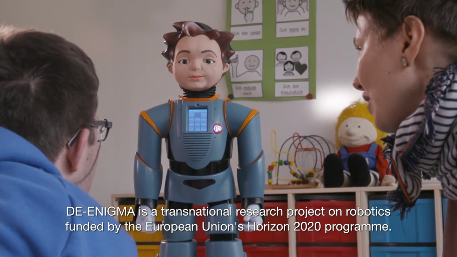 Friendly robot Zeno made an impression on EU leaders – 2017 – ND ...
